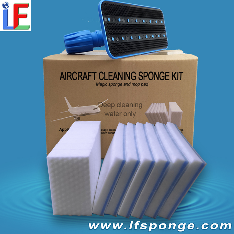 Aircaft cleaning sponge kit magic sponge and mop pad aircraft polishing ...