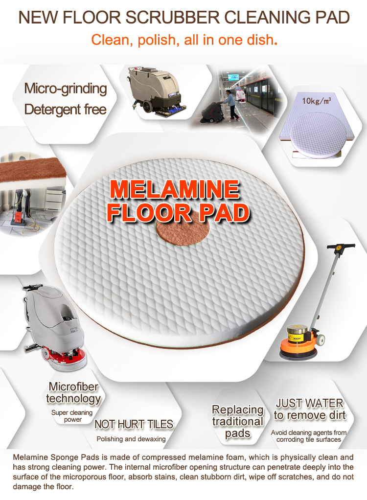 High Density Melamine Floor Cleaning Sponge - Buy floor polishing pad ...