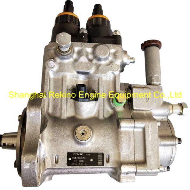 6218-71-1110 094000-0310 Denso Komatsu fuel injection pump for SAA6D140 ...