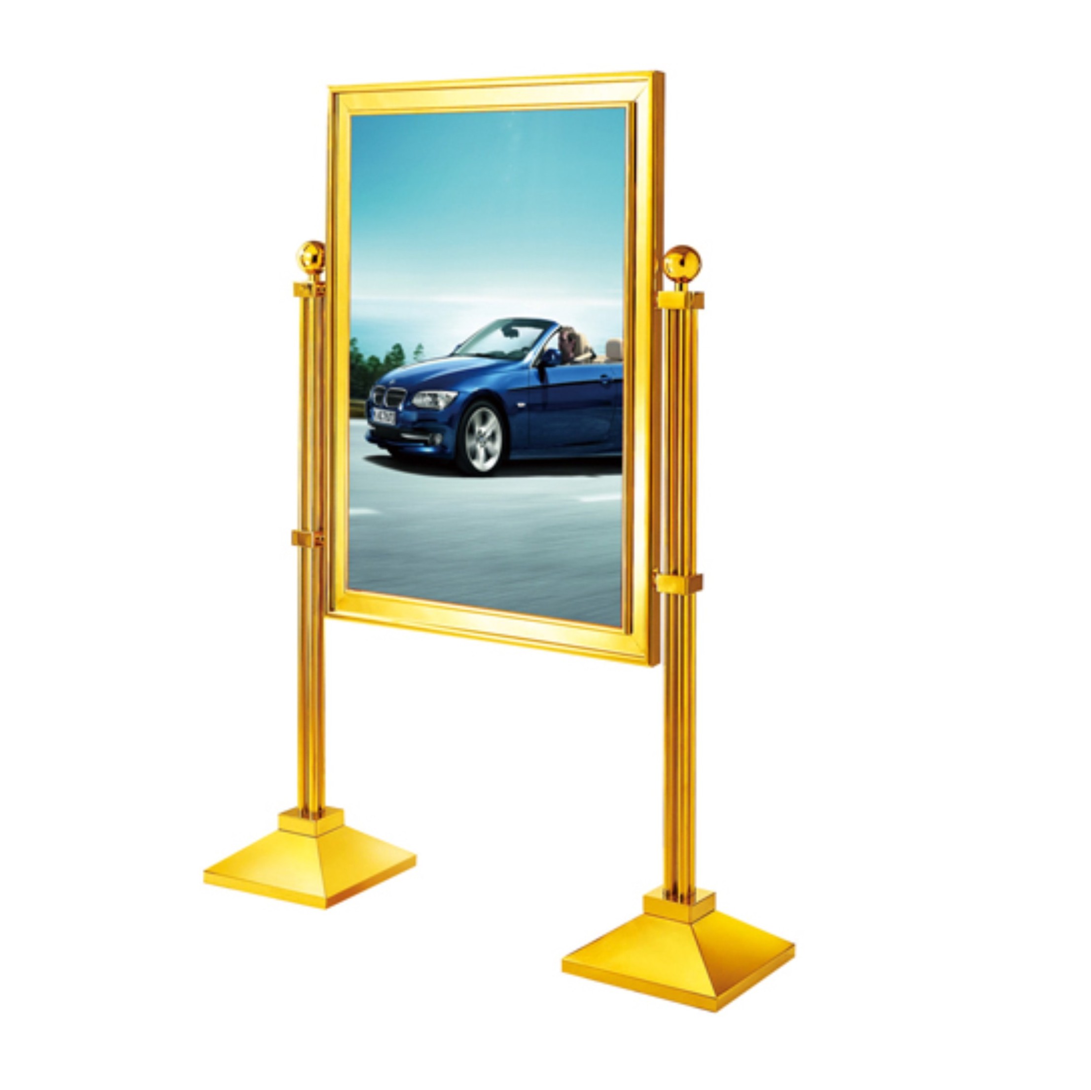 Upright Display Stand with Stainless Steel (ZP-23) - Buy Sign Stand ...