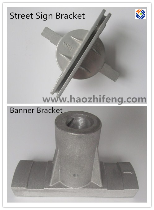 Aluminum die casting light pole banner bracket and sign bracket - Buy ...