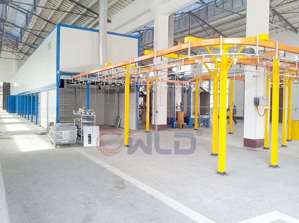 Electrostatic Powder Coating Production Lines - Buy Powder Coating ...