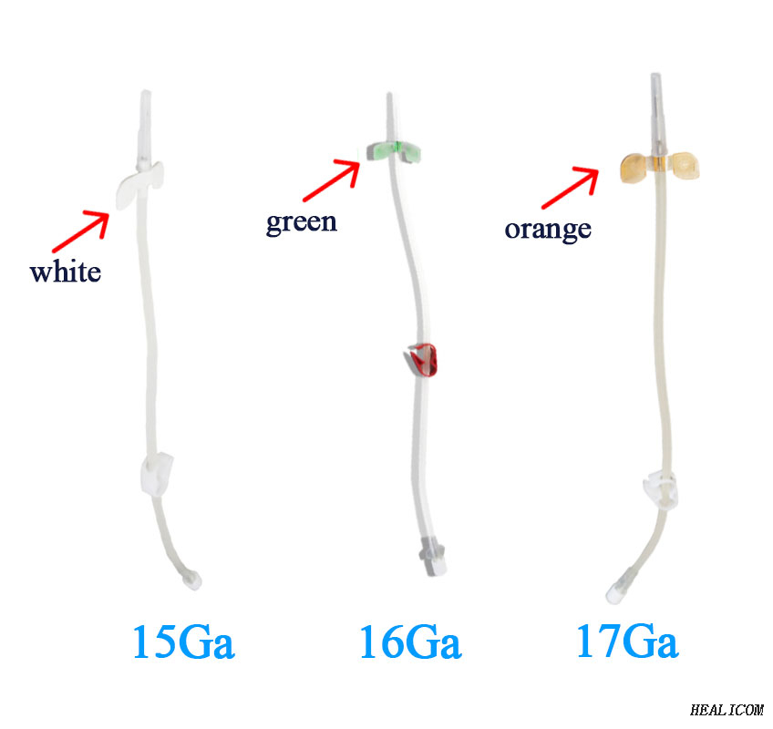 Medical consumables 15GA 16GA 17GA AV Hemodialysis fistula needle - Buy ...
