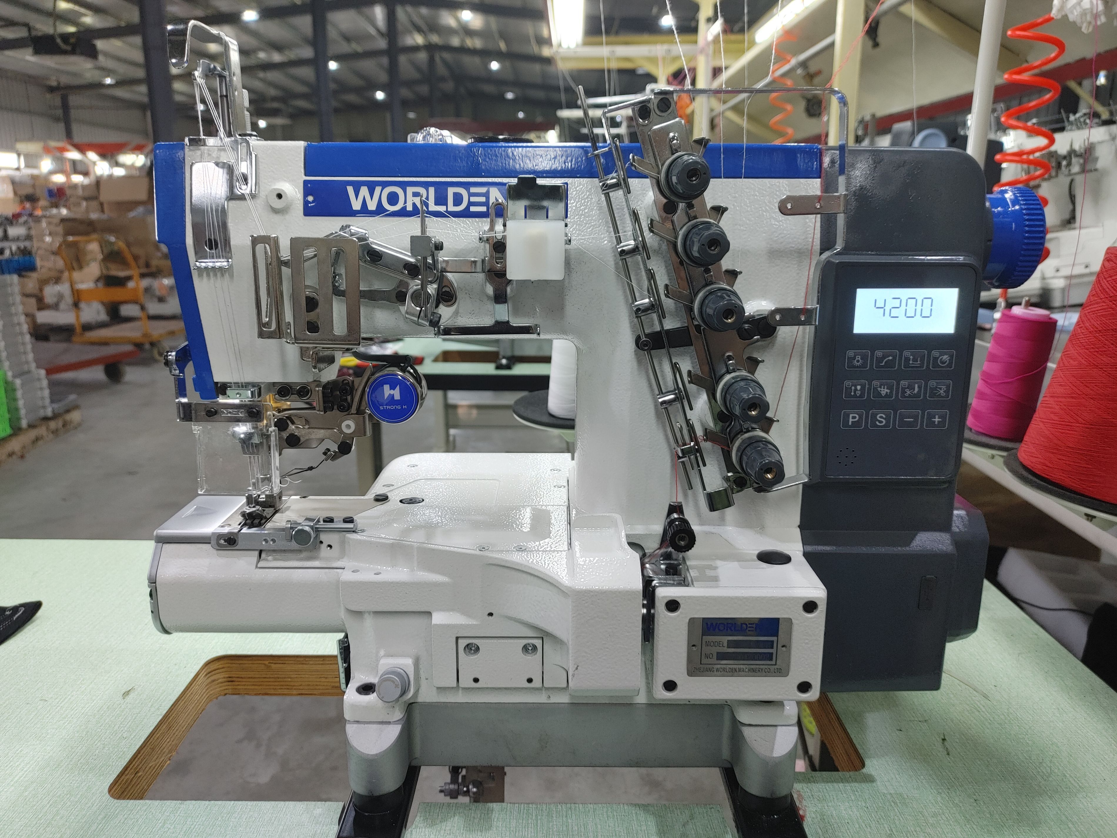 Wd-3600-01CB/UT Stepper Motor Full Automatic Cylinder Bed Interlock ...