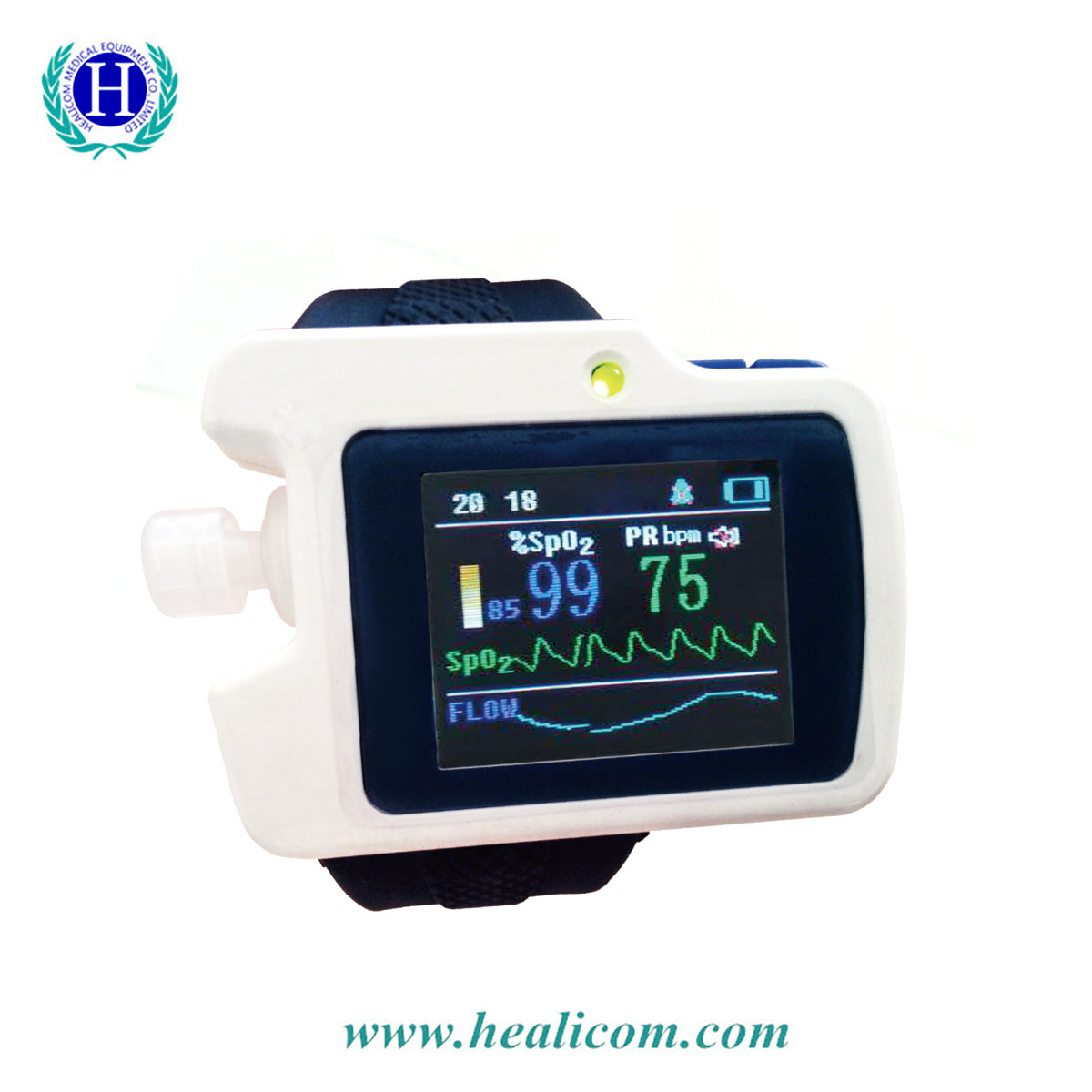 RS01 Patient Monitor COPD,Sleep Apnea Screen Meter,Respiratory Sleep ...