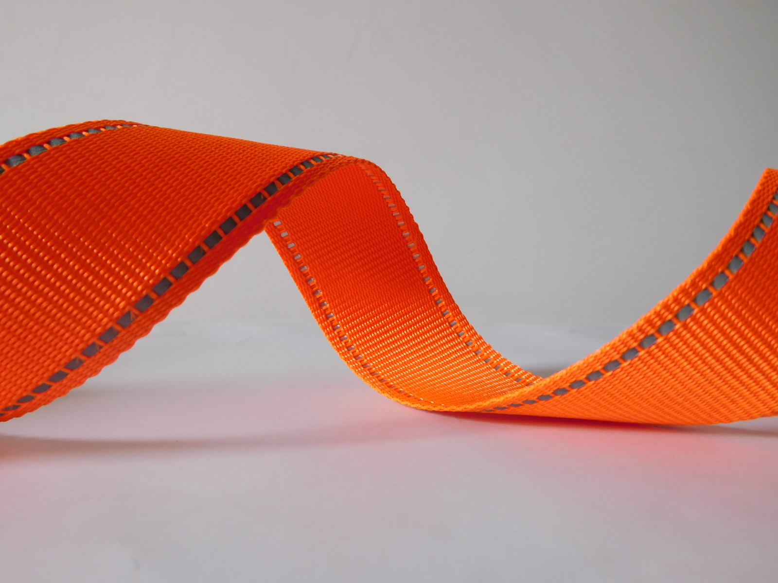 35mm orange polyester webbing for garment accessories - Buy polyester ...