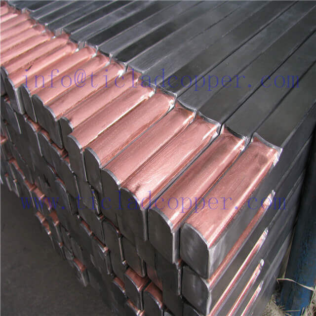 Titanium clad copper bar/sheet ( Ti clad copper bar ) for electrolysis ...