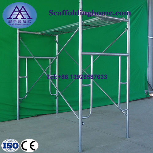 H Frame Scaffolding Sizes Galvanized Door Scaffold Thickened Material ...