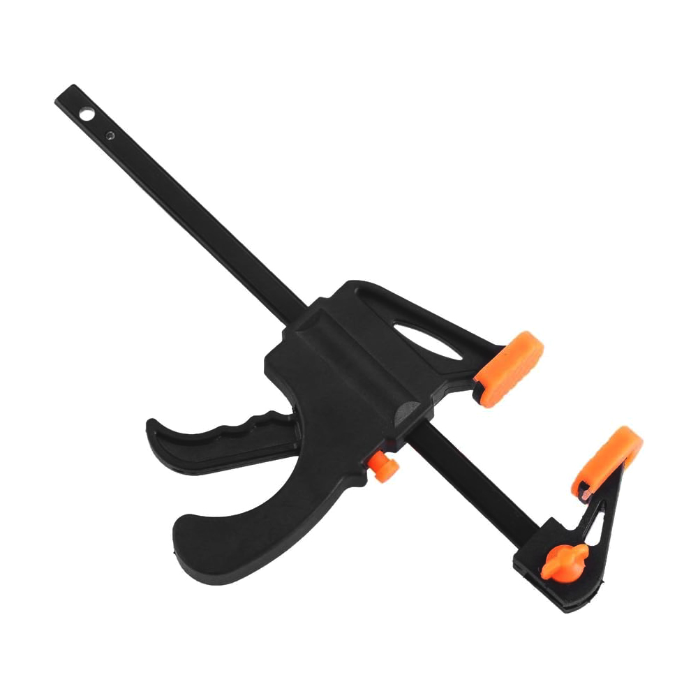 Plastic 12 inch Adjustable Bar Clamping F Clamp Woodworking Plier ...