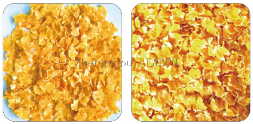 Corn Flakes Extruder Wheat Oat Flaking Machine Corn Flakes Production ...