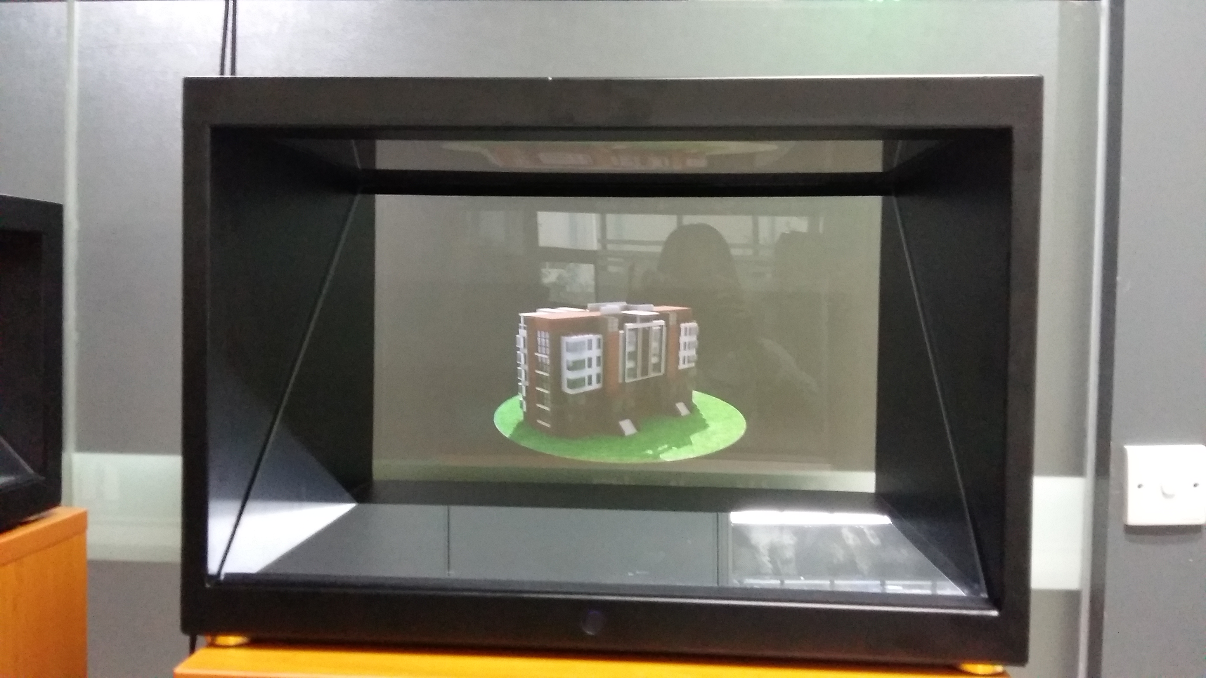 Full HD 65" Holocube Holographic AD Display - Buy Product on SHENZHEN ...