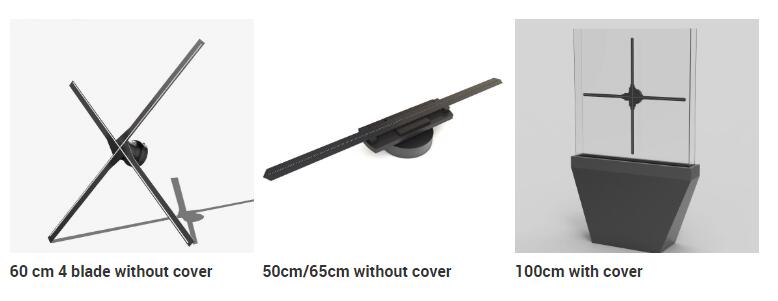 HOLOSPIN, Holoblade, holographic projector,3D hologram LED fan, Hypervsn - Buy Product on ...