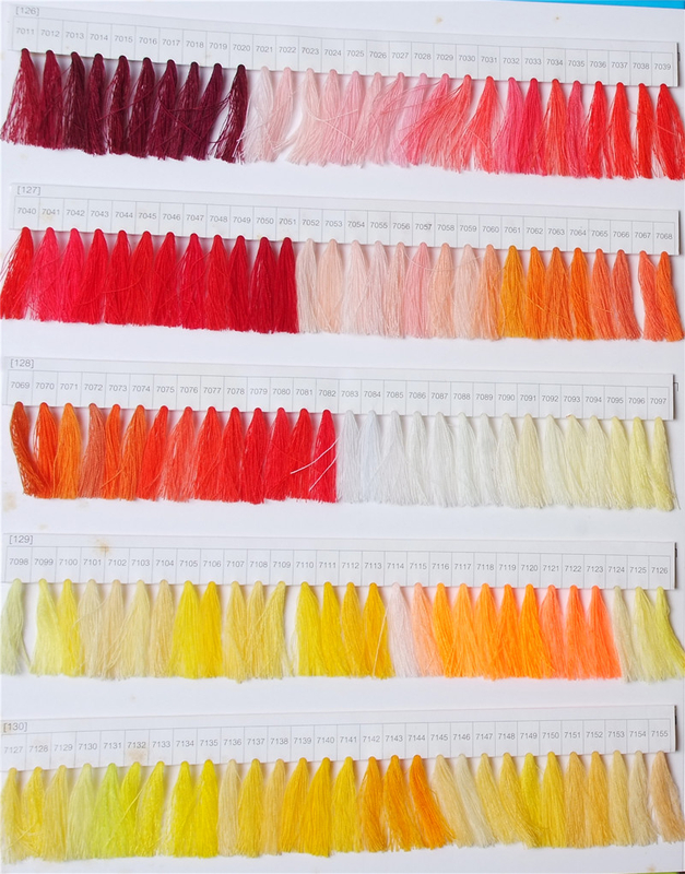 Sakura Brand Sewing Thread Card with 1680 Colors - Buy color card ...