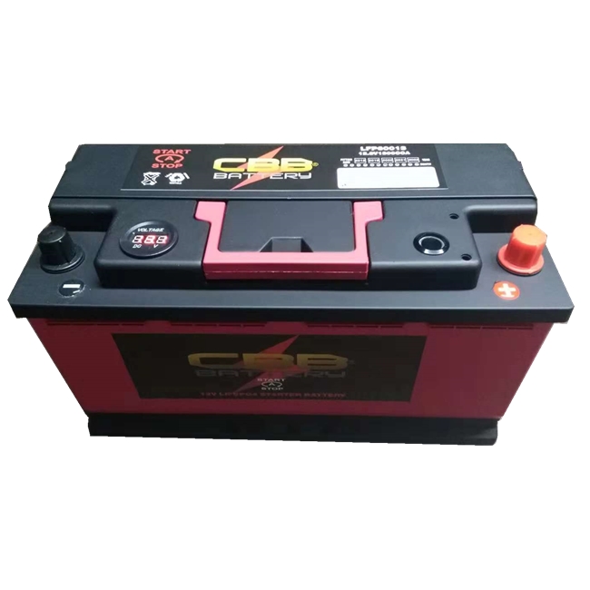 12.8V 60ah LiFePO4 Lithium Battery Rechargeable Powerfull Car Battery ...