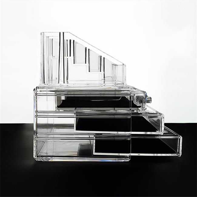 Popular Clear Acrylic Compartment Display Box Candy Display Box Glass ...