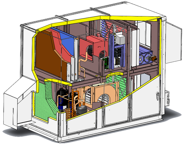 Dedicated Outdoor Air System (heat recovery & fresh air) - Buy ...