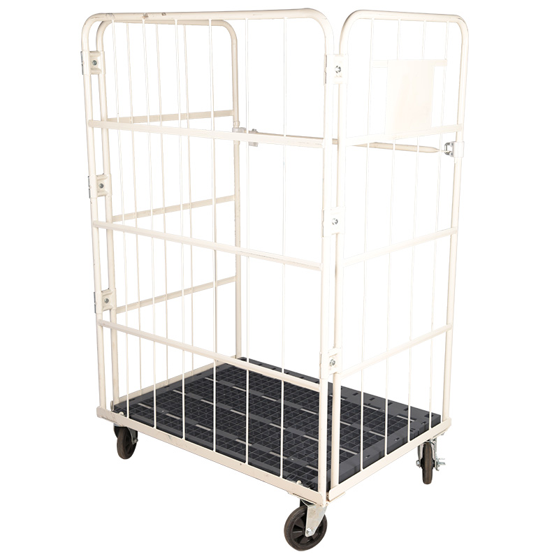 Roll Container with Plastic Base - Buy Roll Container with Plastic Base ...