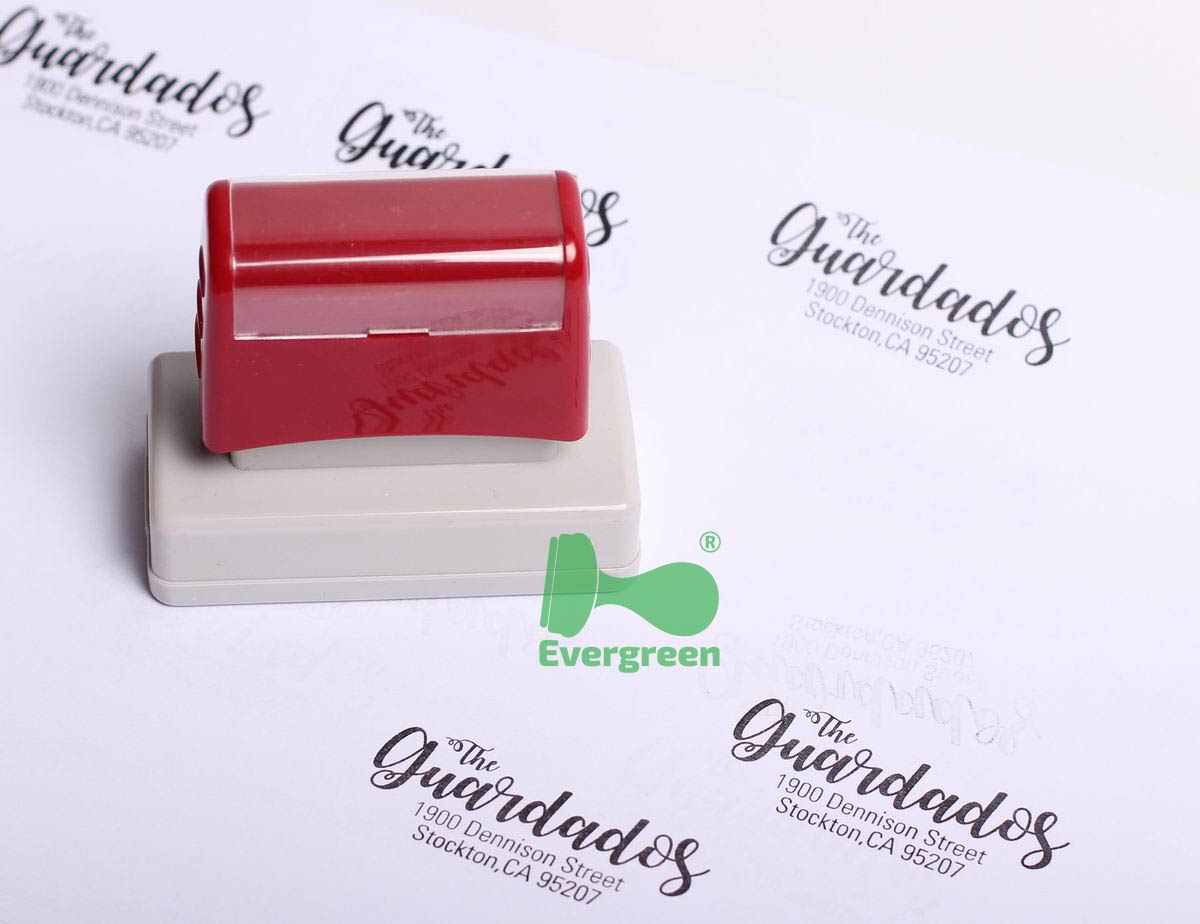 Pre inked flash stamps F-series Dual foams - Buy Product on Evergreen ...