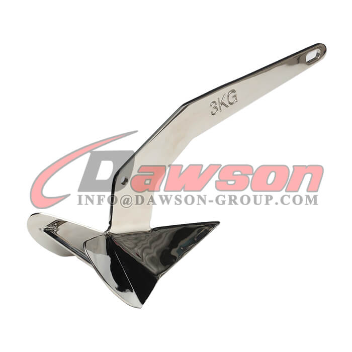 Stainless Steel 316 Marine Delta Anchor / SS316 Mirror Polished Marine ...