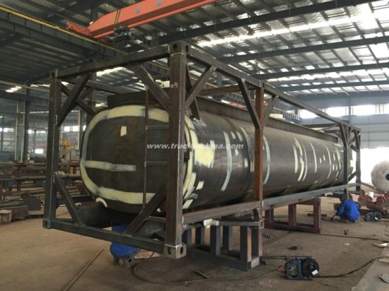 Un1791 ISO 40FT Liquid Bleach Chemical Tank Container (ISOTANK ...
