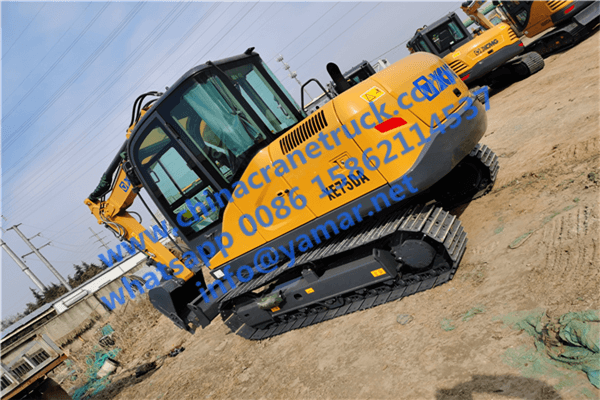 Customer order XCMG 7 ton crawler excavator XE75DA - Changzhou Yamar Group