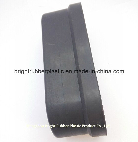 China Customized 80+/-5 Shore A Black Neoprene Industrial Molded Rubber ...