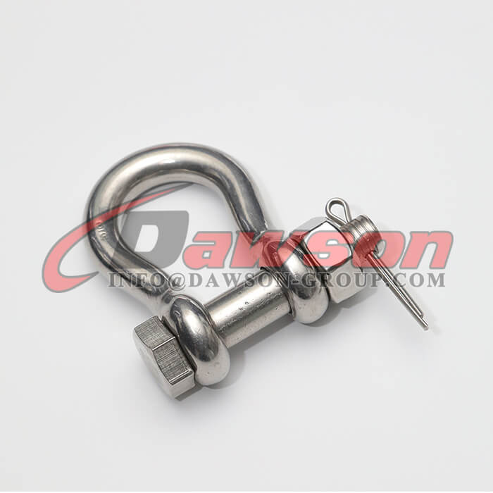 Stainless Steel Wide D Screw Pin Shackle - Buy screw pin shackle, screw ...