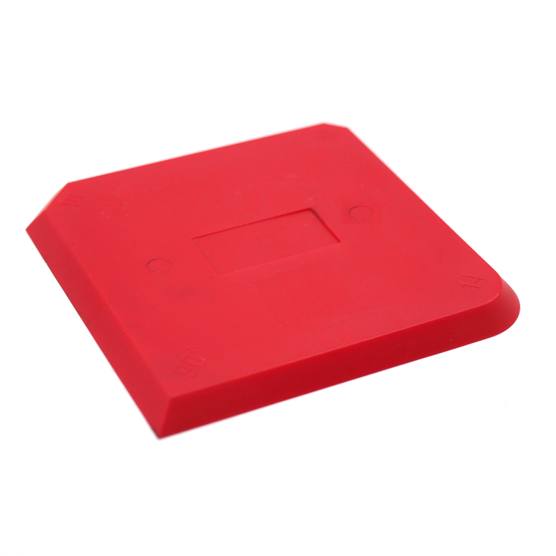 Red Sealant Silicone Caulking Tool Finishing Scraper Spatula 77x76x5mm ...