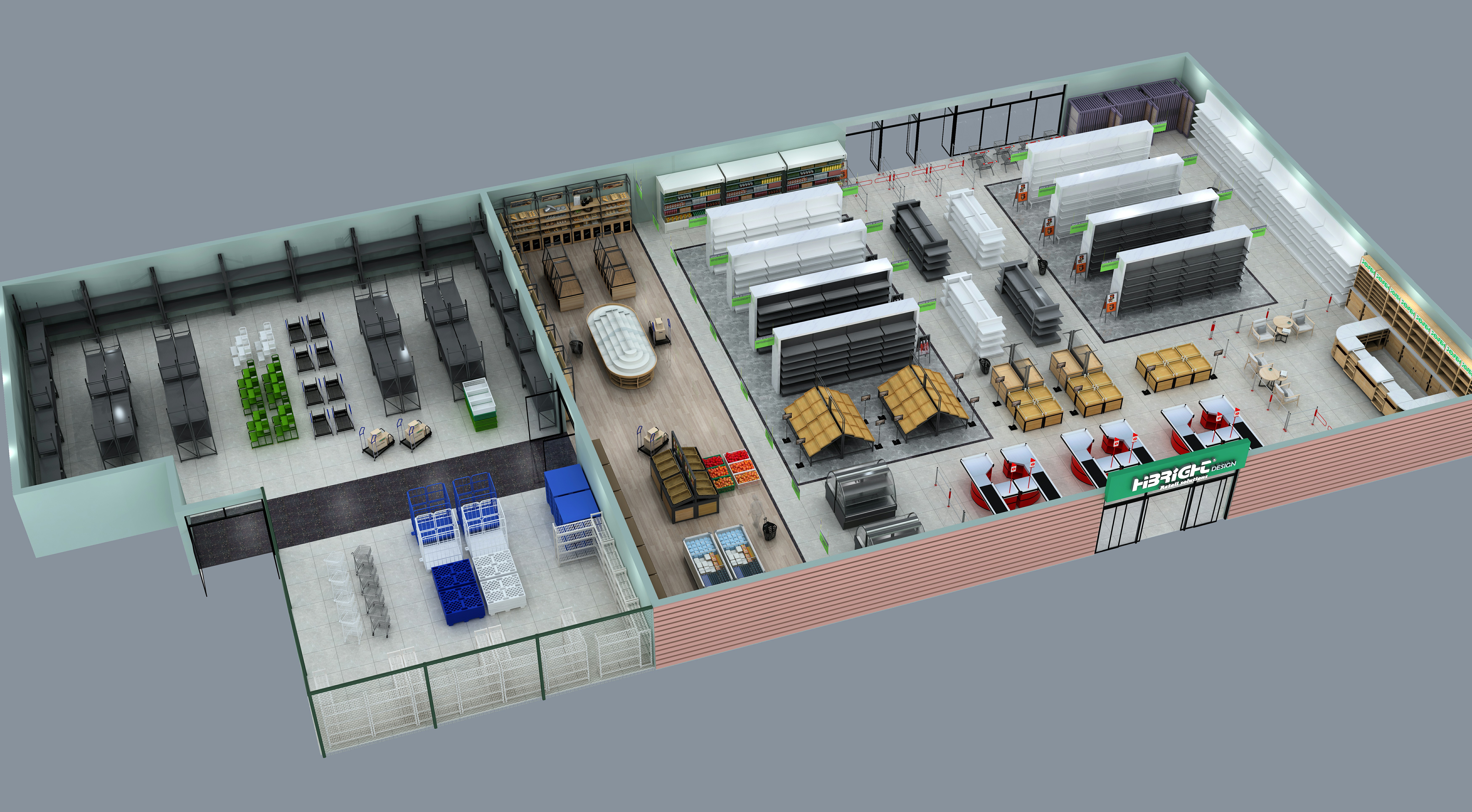 Supermarket Equipment & Fixtures & Fittings | Retail Store Equipment – Highbright Retail Solutions