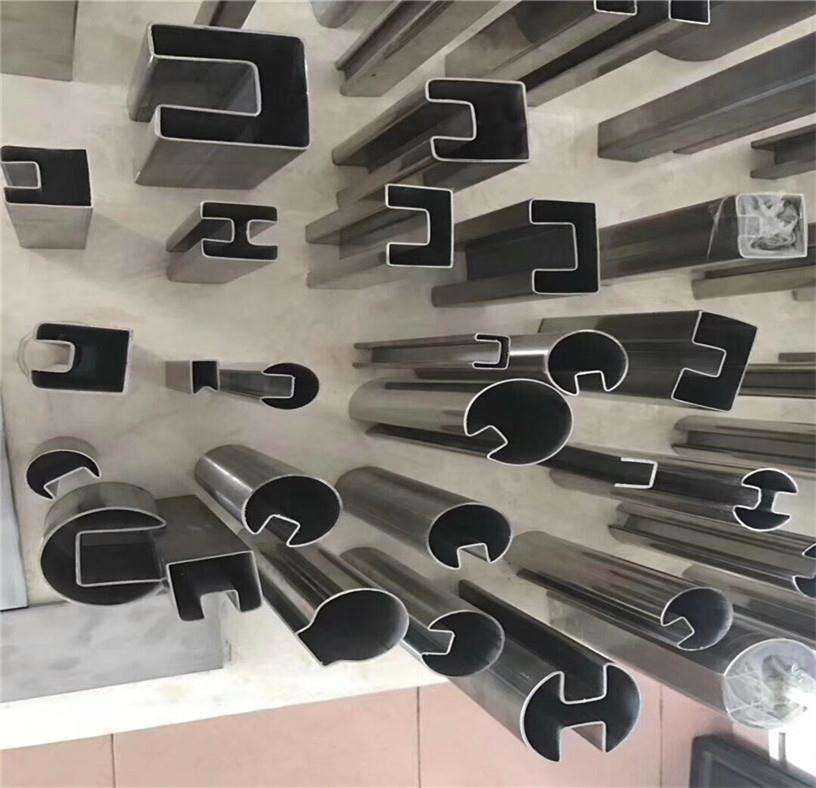polished stainless steel slotted tube for handrail - Buy stainless ...