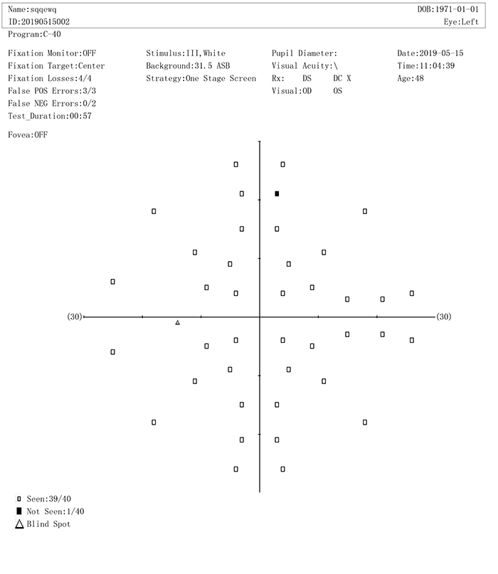 BIO-1000 Hidden LED array auto perimeter