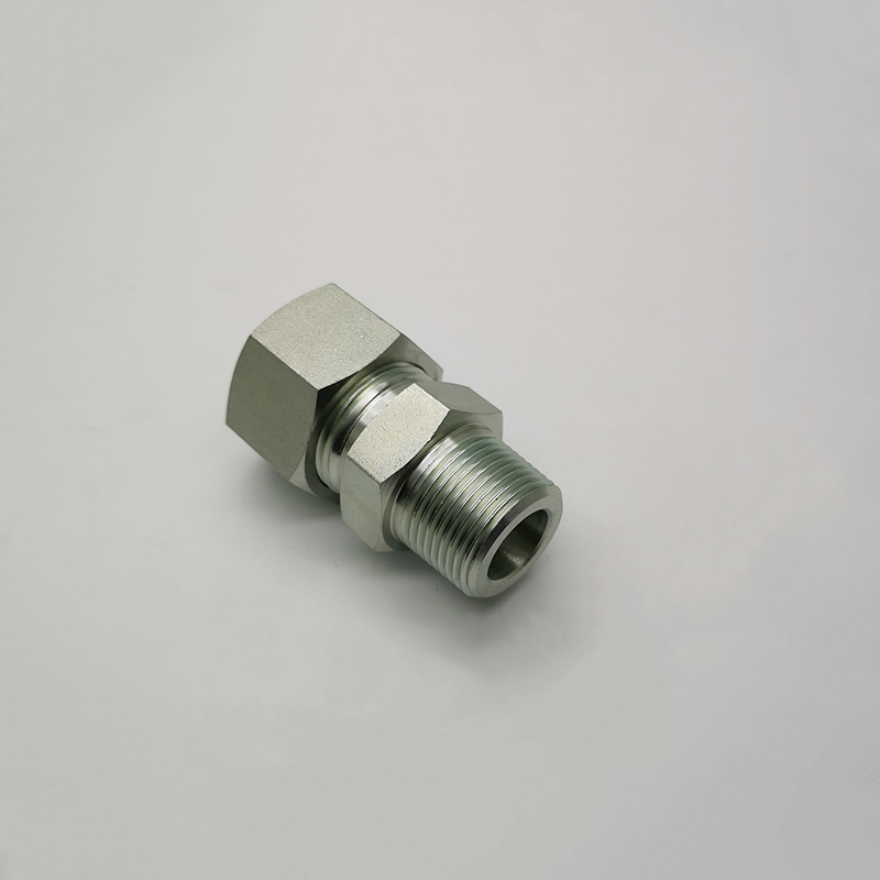 1DN STRAIGHT METRIC MALE 24°Heavy Type /NPT MALE 60° din hydraulic ...