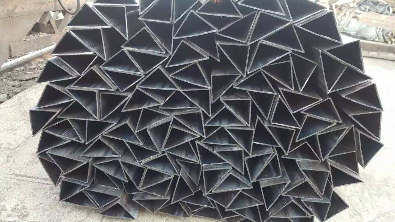 triangle shape steel welded tube - Buy triangle shape steel tube ...