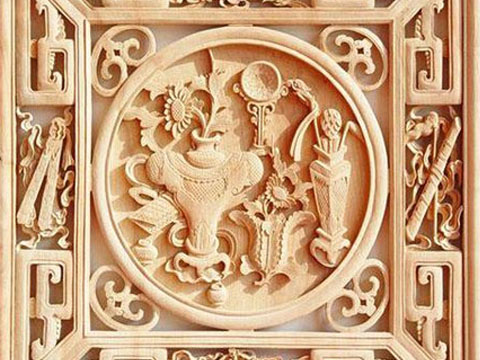 3D sculpture carved by 5 axis cnc wood carving router machine from ...