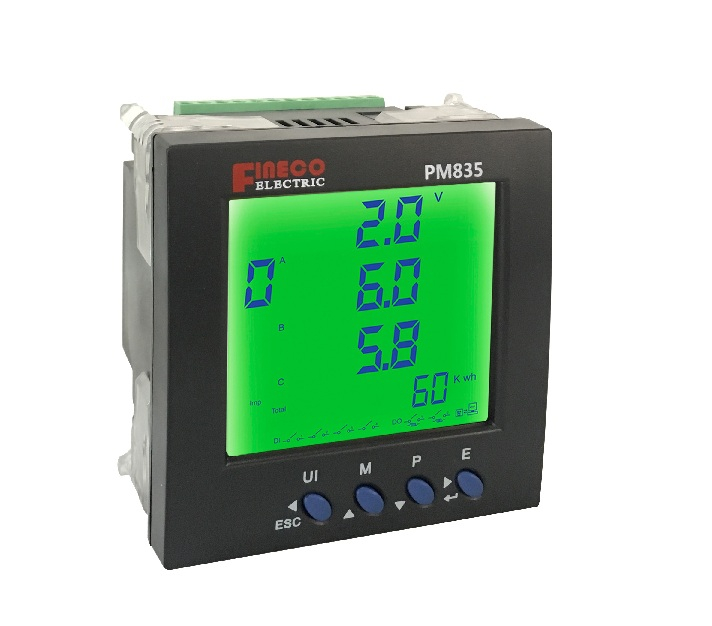 PM835 programmable digital panel meter digit power meter panel panel meter in energy meter - Buy ...