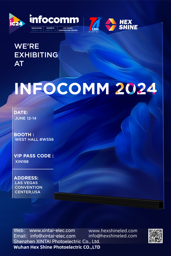 XINTAI LED InfoComm USA 2024: Pioneirismo no futuro da tecnologia Pro ...