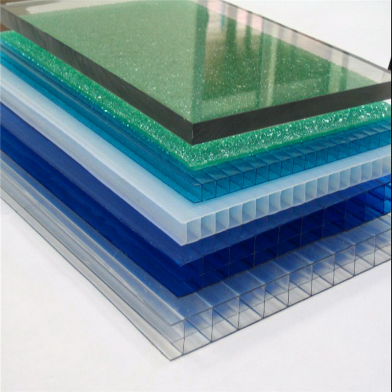 Two containers corrugated polycarbonate sheets deliveried - titanium ...