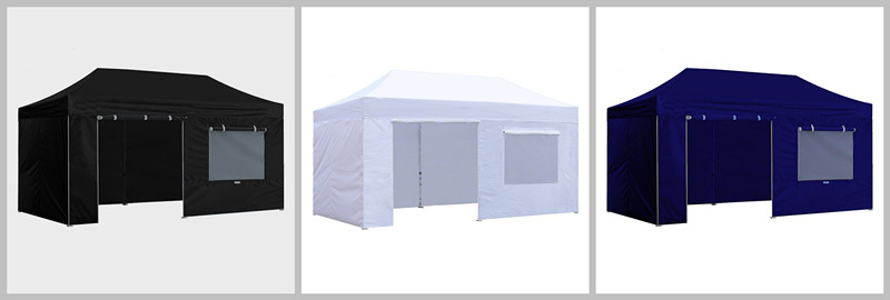 4x4m Canopy Shelter with Steel Poles Frame for Camping Hiking - Buy ...