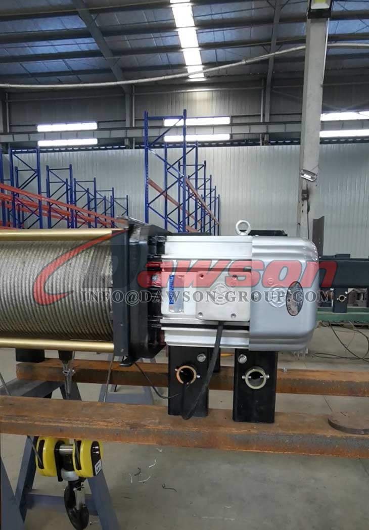 Electric Chain Hoist Cable Trolley, electric winch, wire rope blocks ...