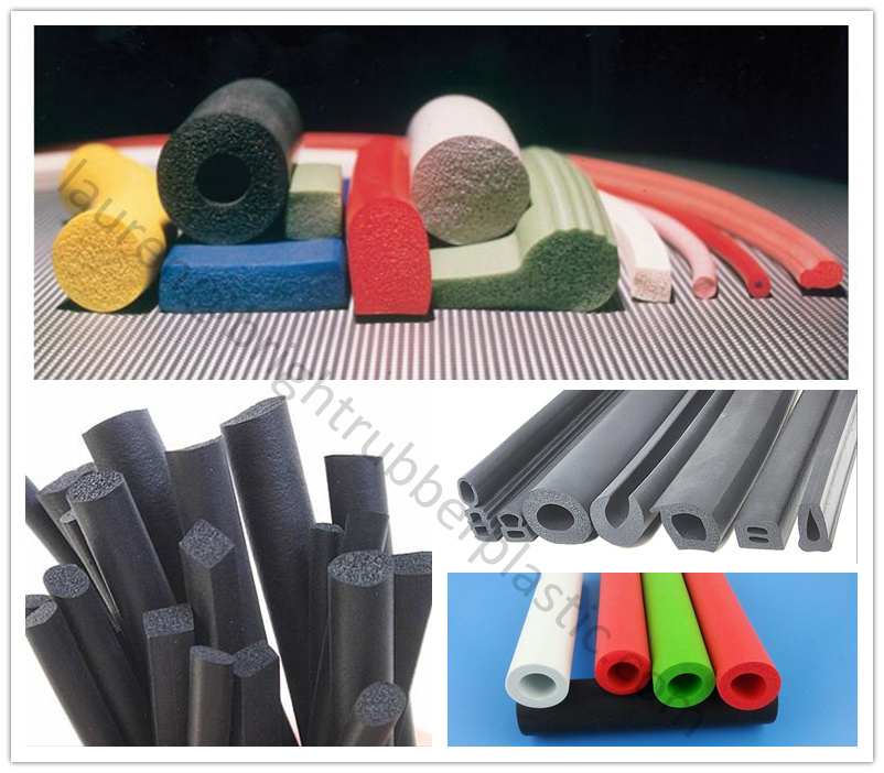 Flammable Silicone Sponge Extruded Profiles