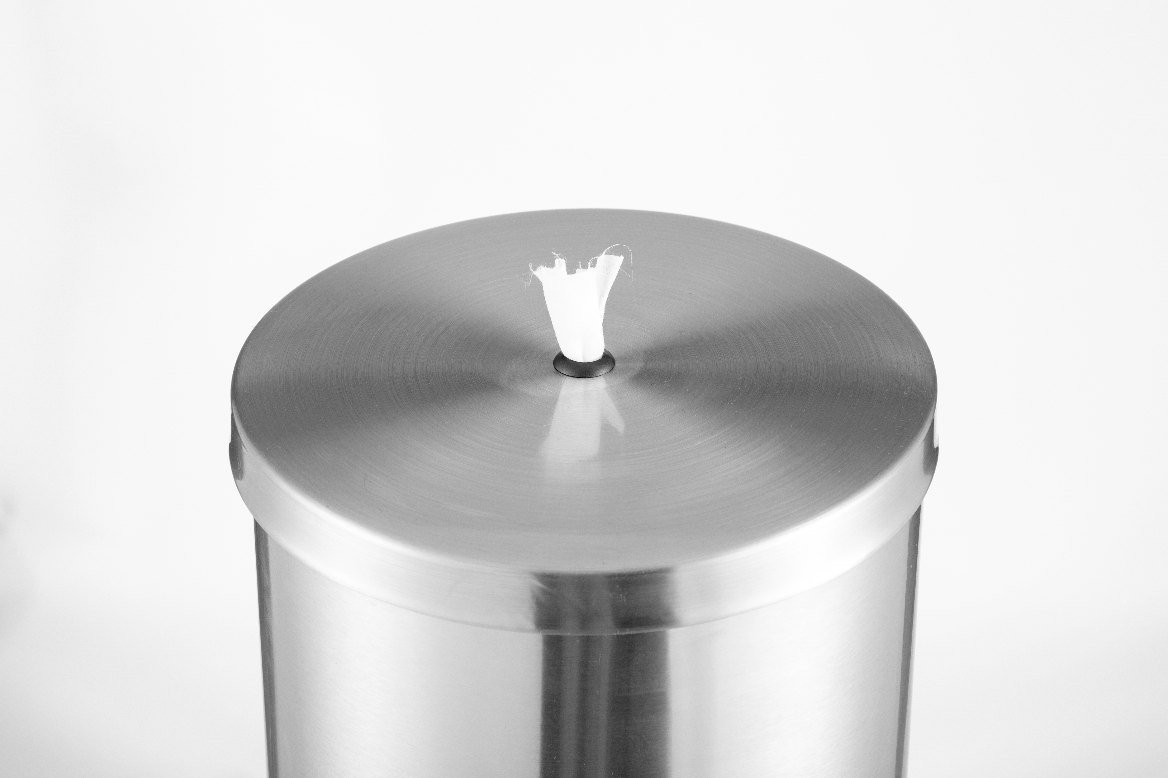 Rounded Stainless Steel Standing Gym Wipes Dispenser In Stock - Buy ...