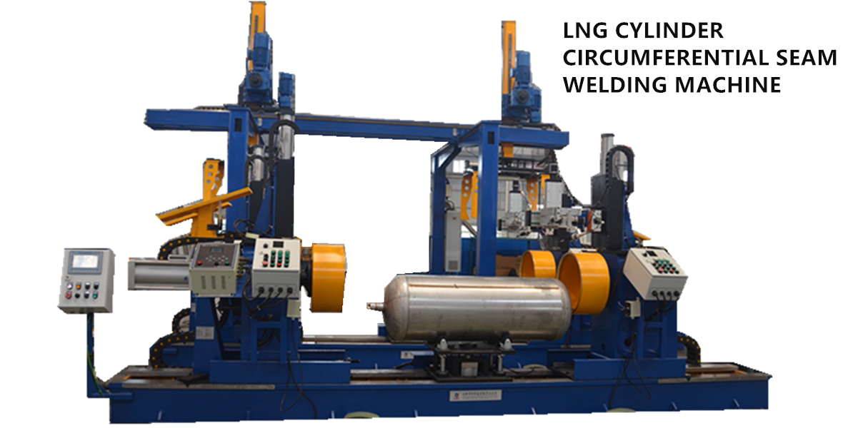 LPG cylinder machine, welding machine for LPG cylinder, hot spinning ...