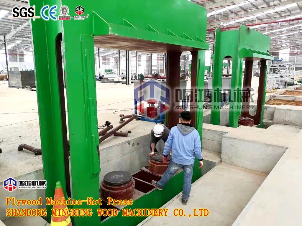 Mesin Laminated High Pressure Plywood Mesin Hot Press