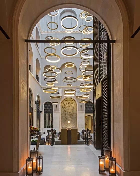 Modern hotel lobby hanging pendant light (KAF6050) - Buy pendant light ...