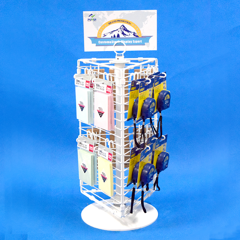 counter metal wire three sides spinning rack(PHD8003) - Buy spinning ...