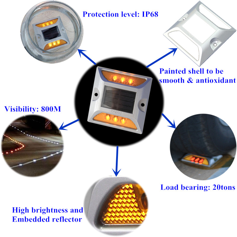 China Solar road marker, solar road marker, solar powererd road marker ...