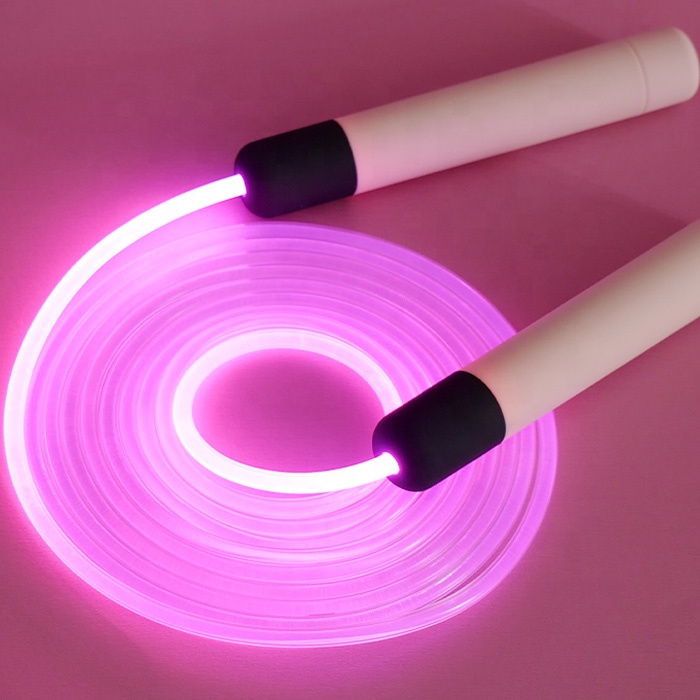 led jump rope Light Up LED skipping jump rope Colorful Glow Skipping ...