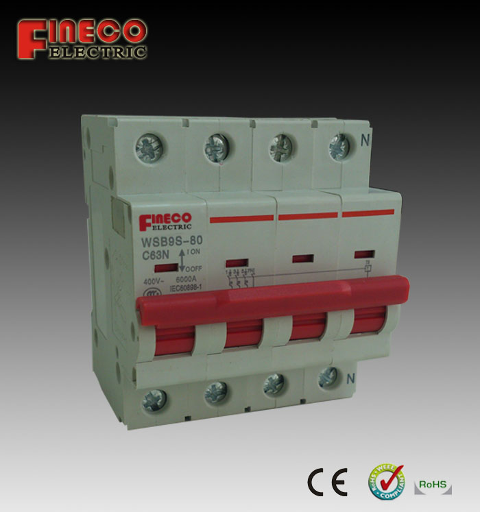 C63-80A 3 phase switch smart switch remote switch - Buy 3 phase switch ...