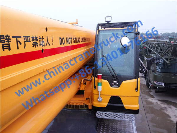 XCMG 80 ton truck mounted mobile crane XCT80 from China manufacturer ...
